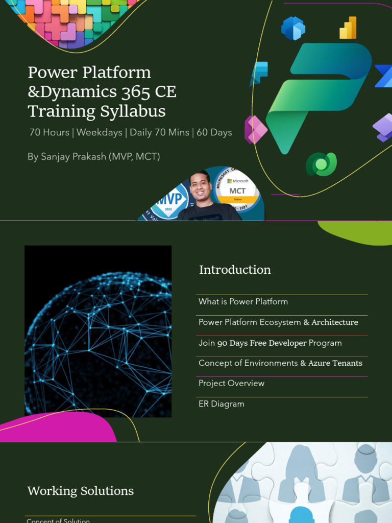 Power Platform Dynamics 365 Ce Syllabus Pdf Mobile App System Software