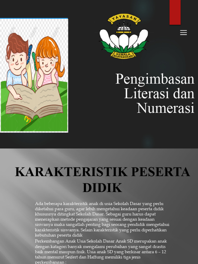 Karakteristik dan Pentingnya Literasi Numerasi | PDF