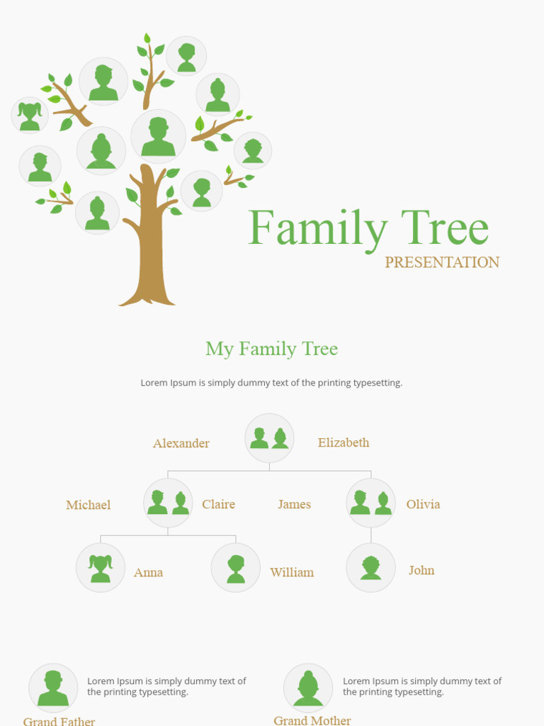 Family Tree Presentation | PDF