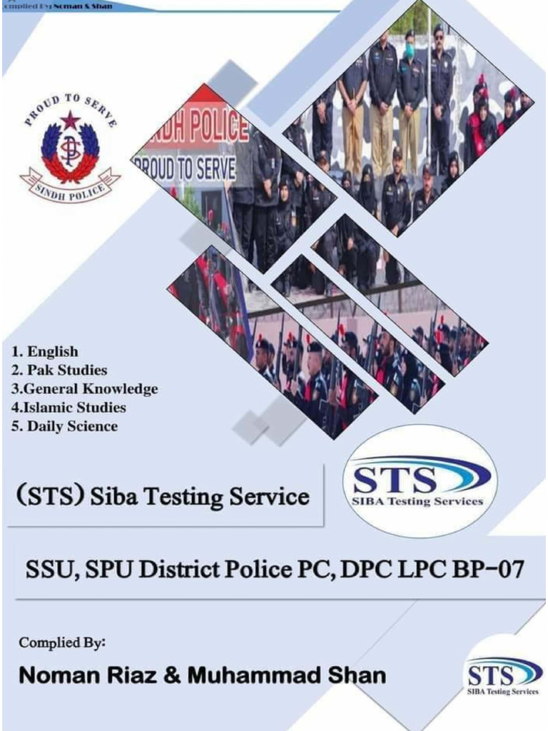 Police Constable Guide G7 | PDF