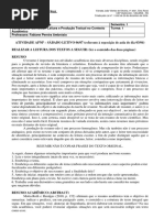 Resumo Acadêmico Simples e Expandido - Exemplos e Modelos Prontos | PDF | Abstract (resumo ...