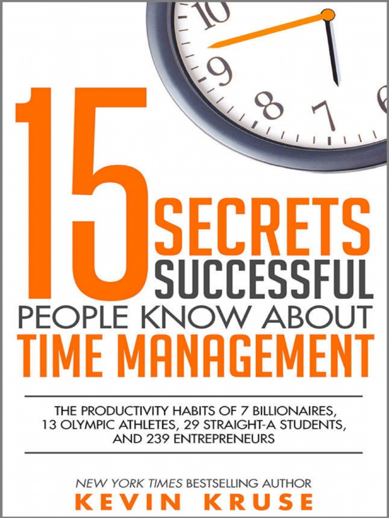 15 Secrets Successful People Know About Time Management (2) .PDF 20231020 151208 0000 | PDF ...