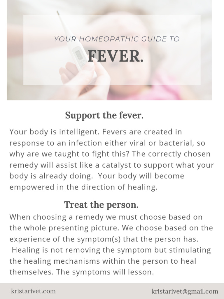 Fever Guide 3 | PDF | Fever | Headache