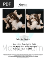 Crochet Gremlin Pattern Guide | PDF | Crochet | Textile Arts