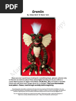 Godzilla | PDF | Crochet | Embroidery