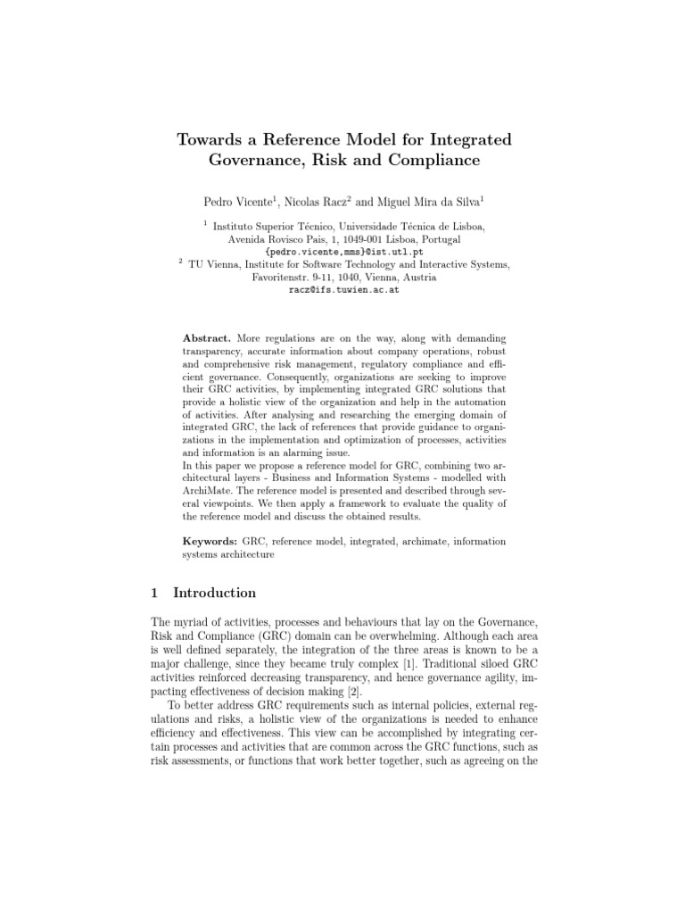 Resumo | PDF | Conceptual Model | Audit