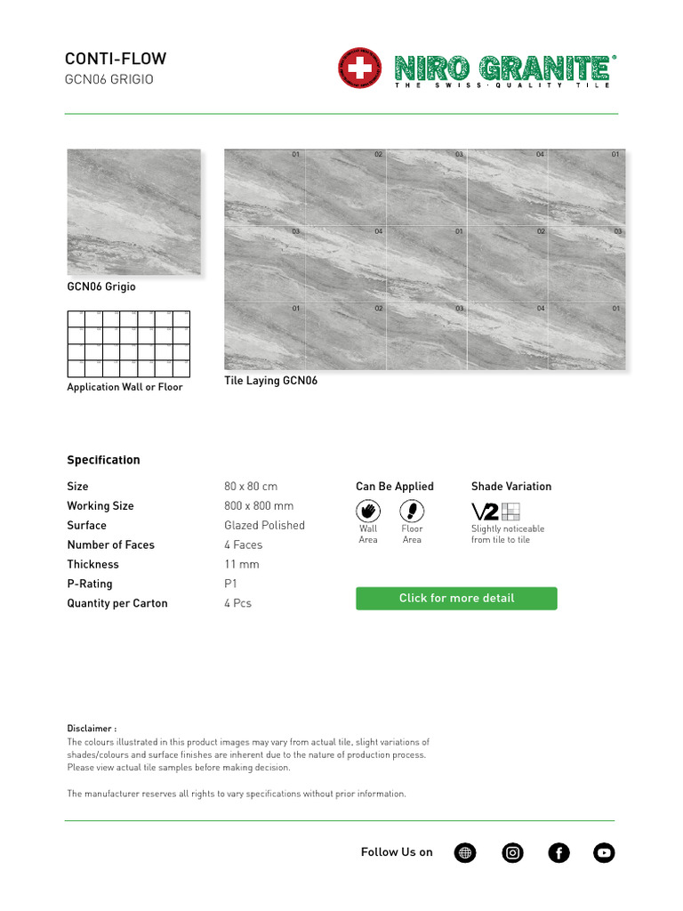 ContiFlow GCN06 Grigio | PDF