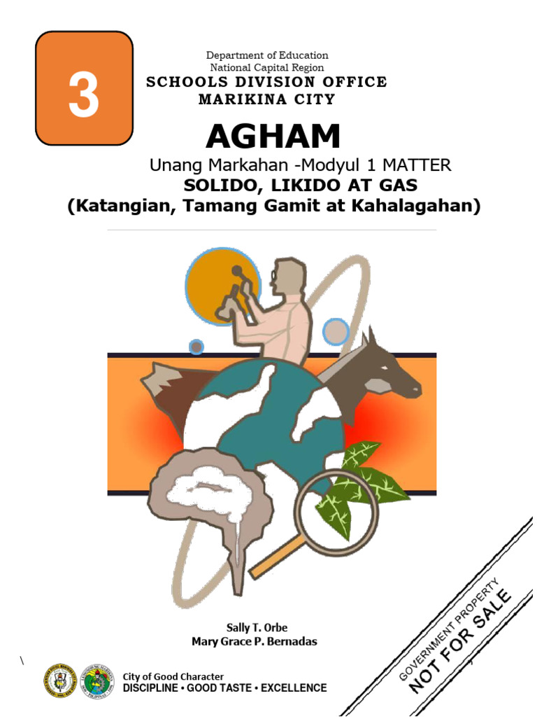 Sci3 Q1 M1 Matter | PDF