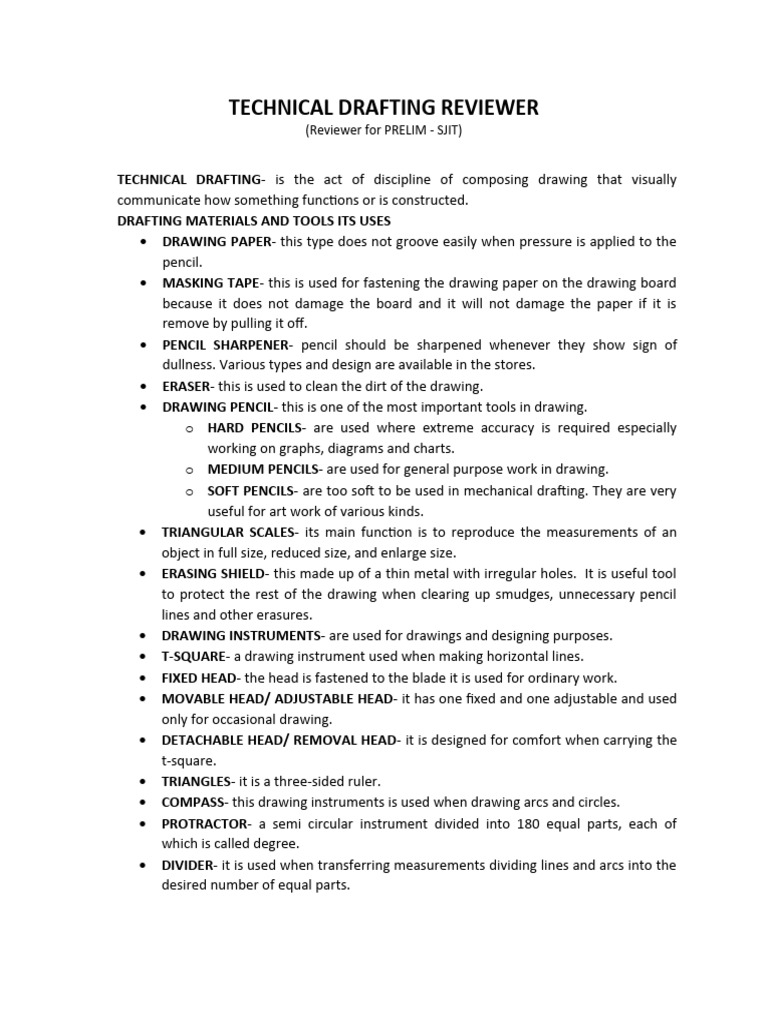 Technical Drafting | PDF