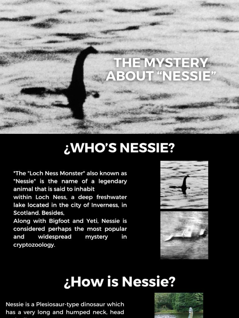 The Legend of Loch Ness Monster Nessie | PDF