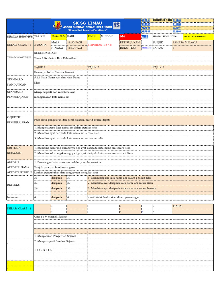 M5 15-19 Apr 2024 - ISNIN | PDF