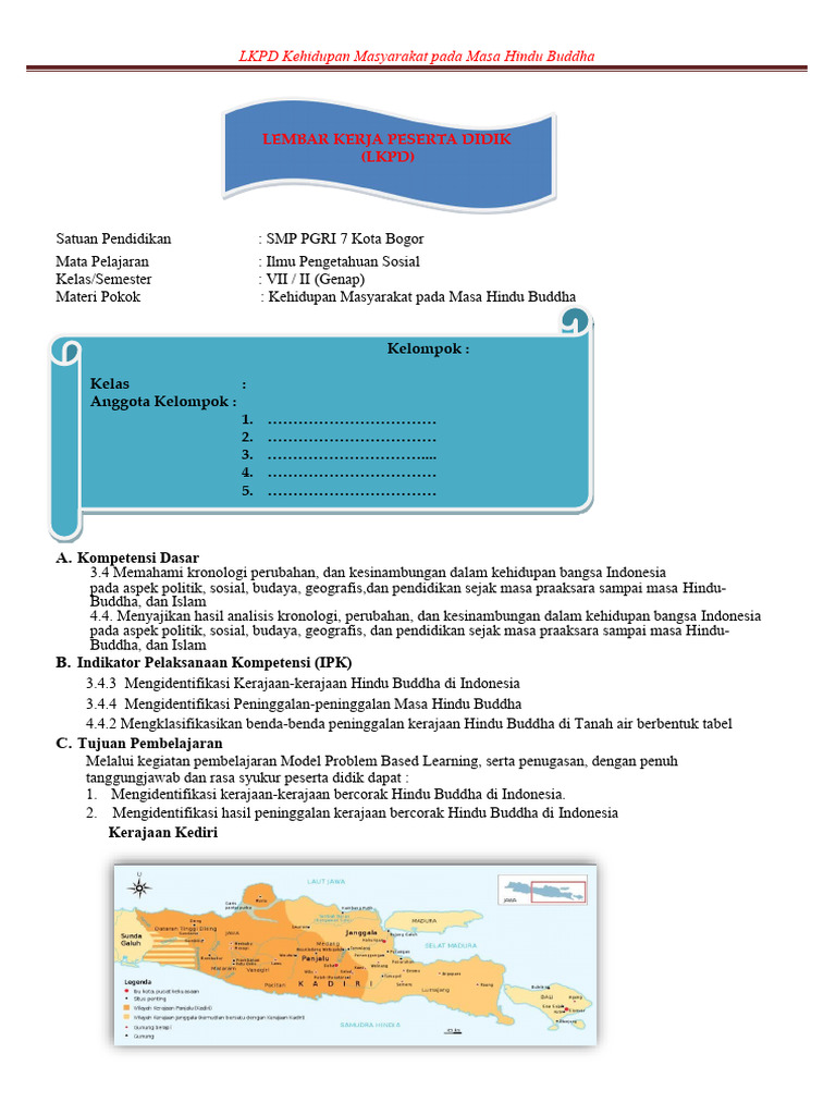 Kehidupan Masyarakat Hindu Buddha di Indonesia | PDF