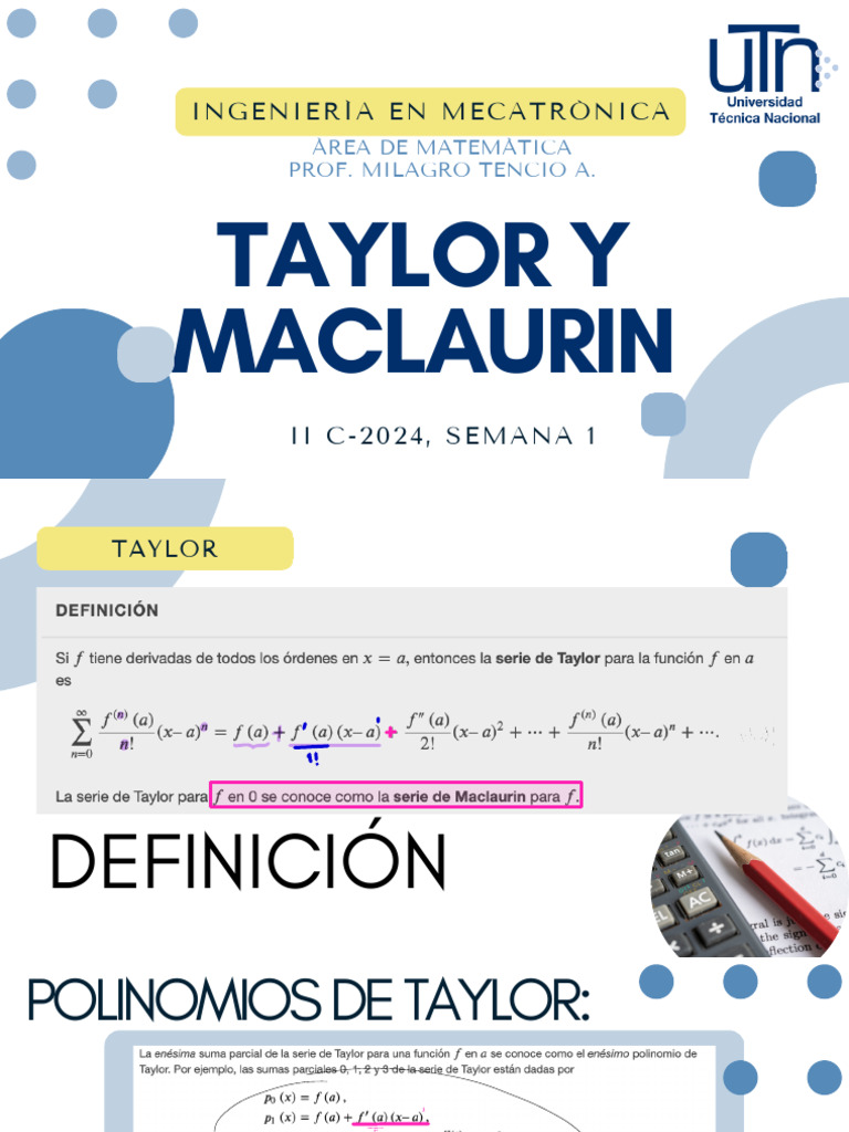 Semana 1 - Taylor | PDF