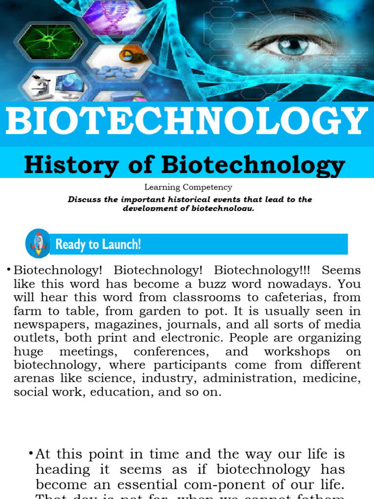 Biotech Intro | PDF