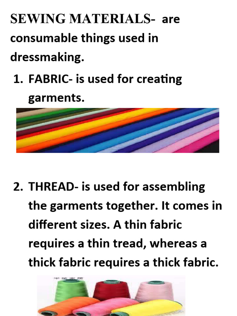 TLE Basic Stitches | PDF