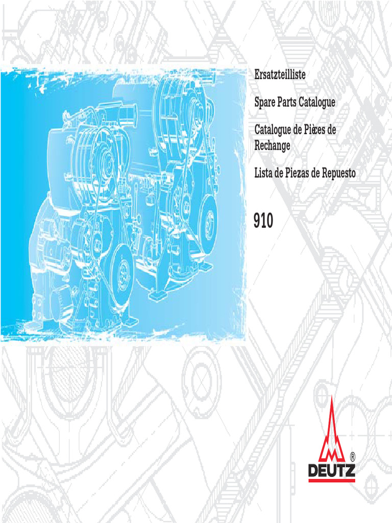 D910 Spare Parts Manual | PDF