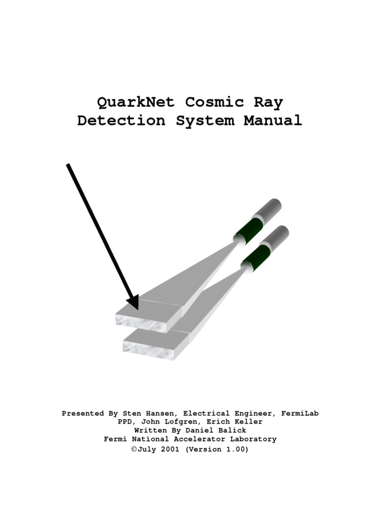 Quarknet Old Board Manual | PDF | Computer Engineering | Electricity
