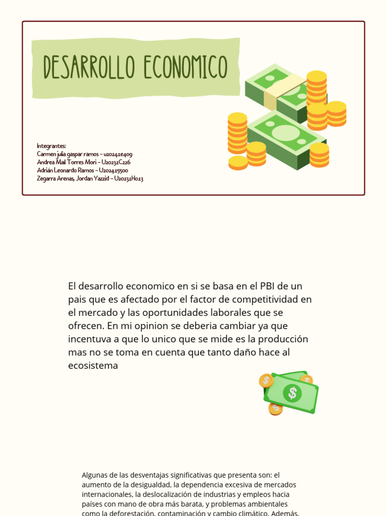 1 Desarrollo Mundo Contemporáneo | PDF | Sustentabilidad | Crecimiento económico