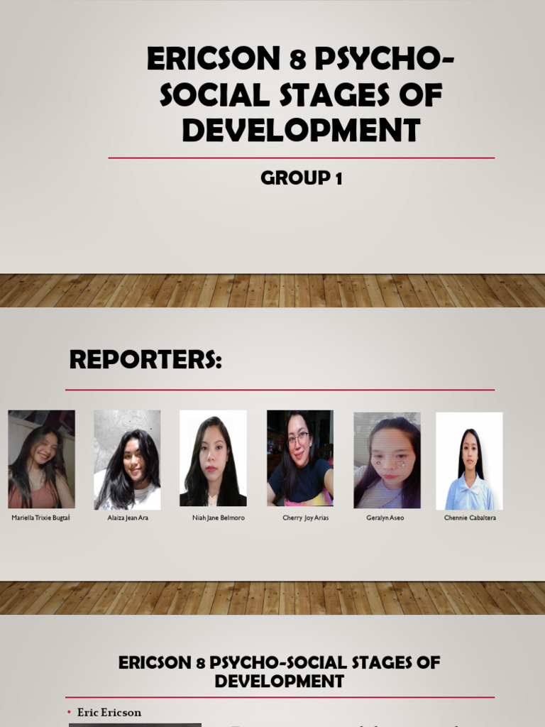 Erikson's 8 Stages of Psychosocial Development | PDF | Human Life ...