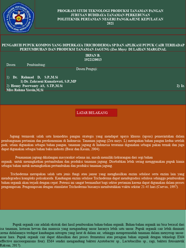 Ppt Proposal Penelitian | PDF