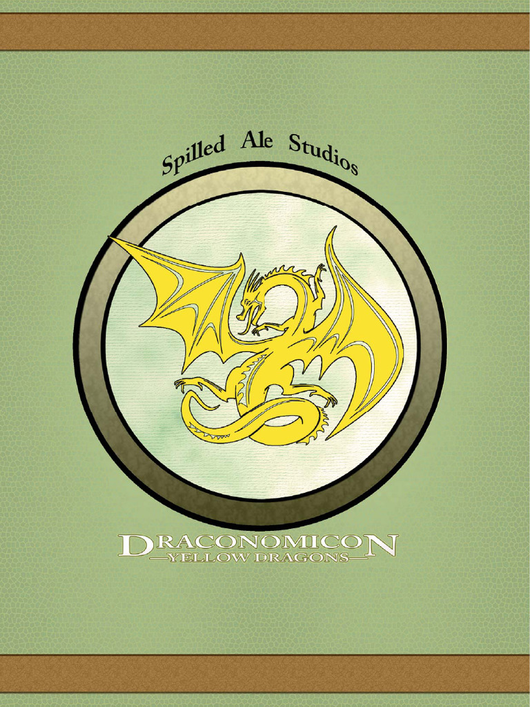 Draconomicon_Yellow_Dragons | PDF | Dungeons & Dragons | Gary Gygax Games