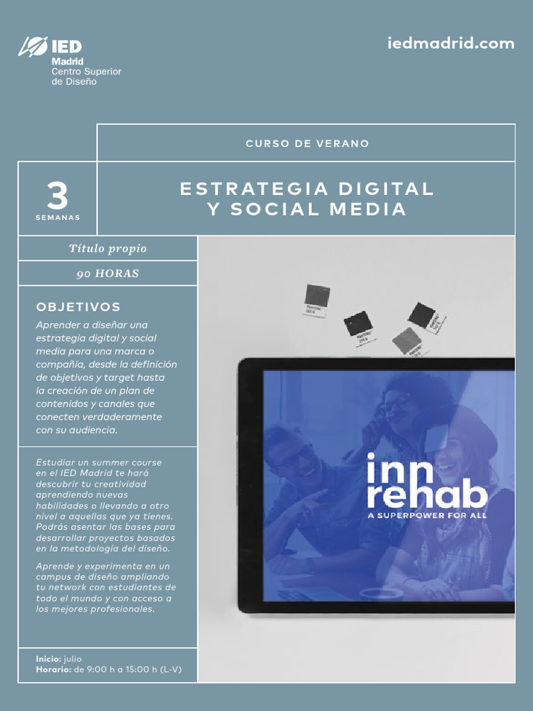 Curso de Estrategia Digital y Social Media | PDF | Medios de ...