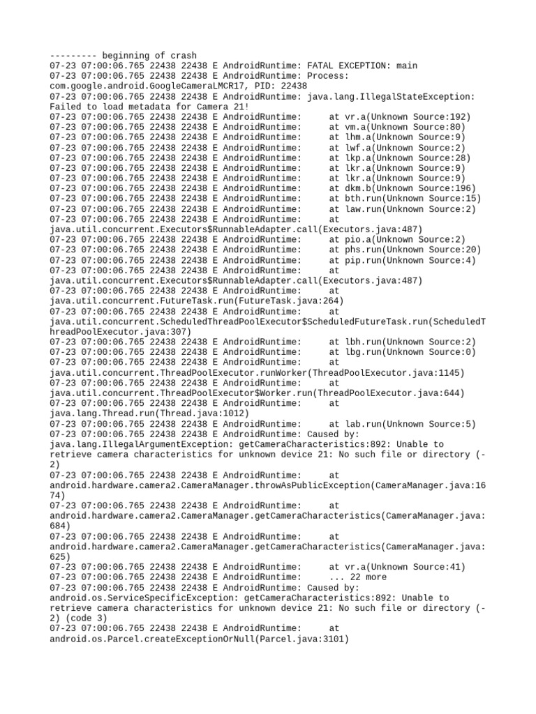 Log Cat 1721698208724 | PDF | Android (Operating System) | Java (Programming Language)