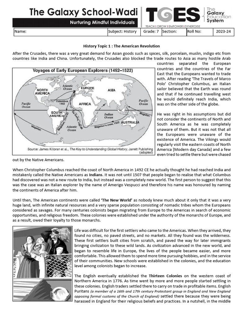 23-24 History - American Revolution | PDF | Thirteen Colonies | Kingdom ...