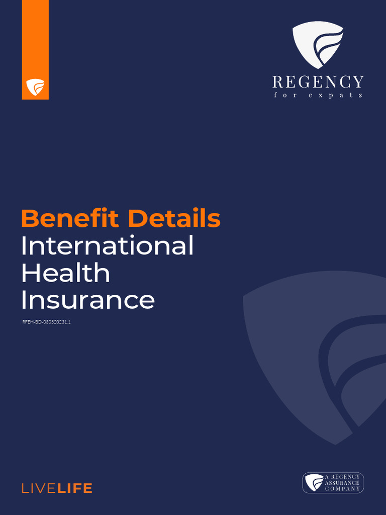 Regency For Expats - International Health - Benefit Details | PDF ...