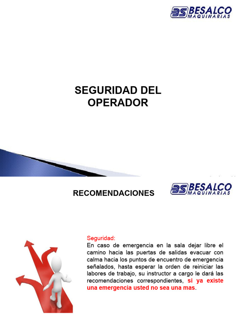 Seguridad Del Operador | PDF | Riesgo | Las emociones