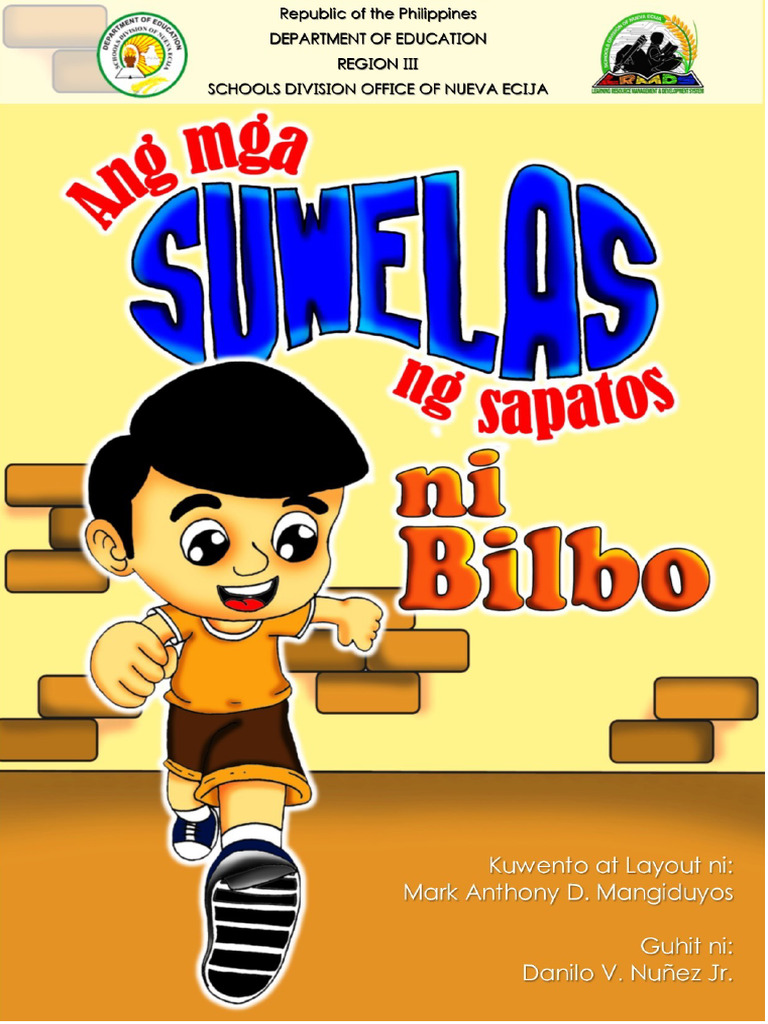 Ang Mga Suwelas NG Sapatos Ni Bilbo - A4 - Ready To Print | PDF