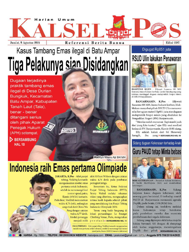 Epaper Kalsel Pos Jumat 9 Agustus 2024 | PDF