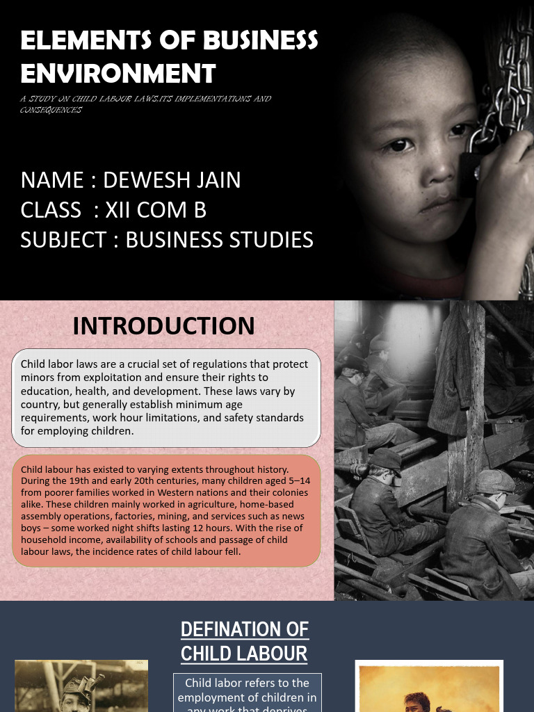 Child Labor Laws: Implementation & Impact | PDF | Child Labour | Labour Law