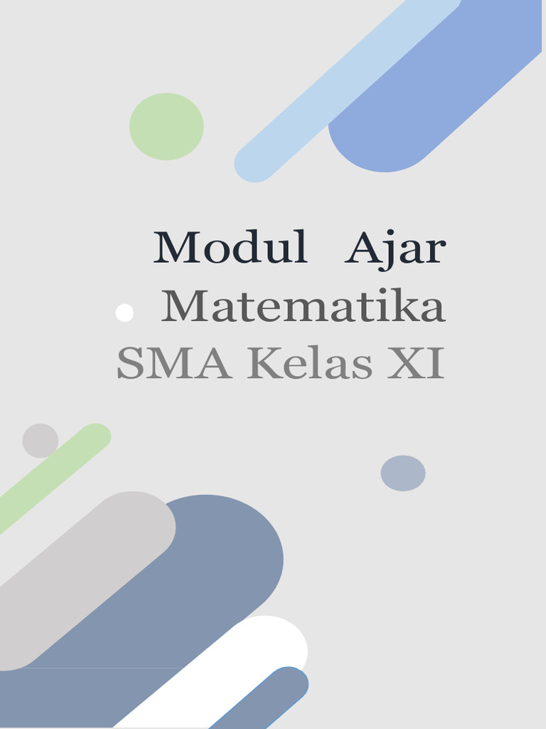 Modul Ajar Bentuk Matriks | PDF
