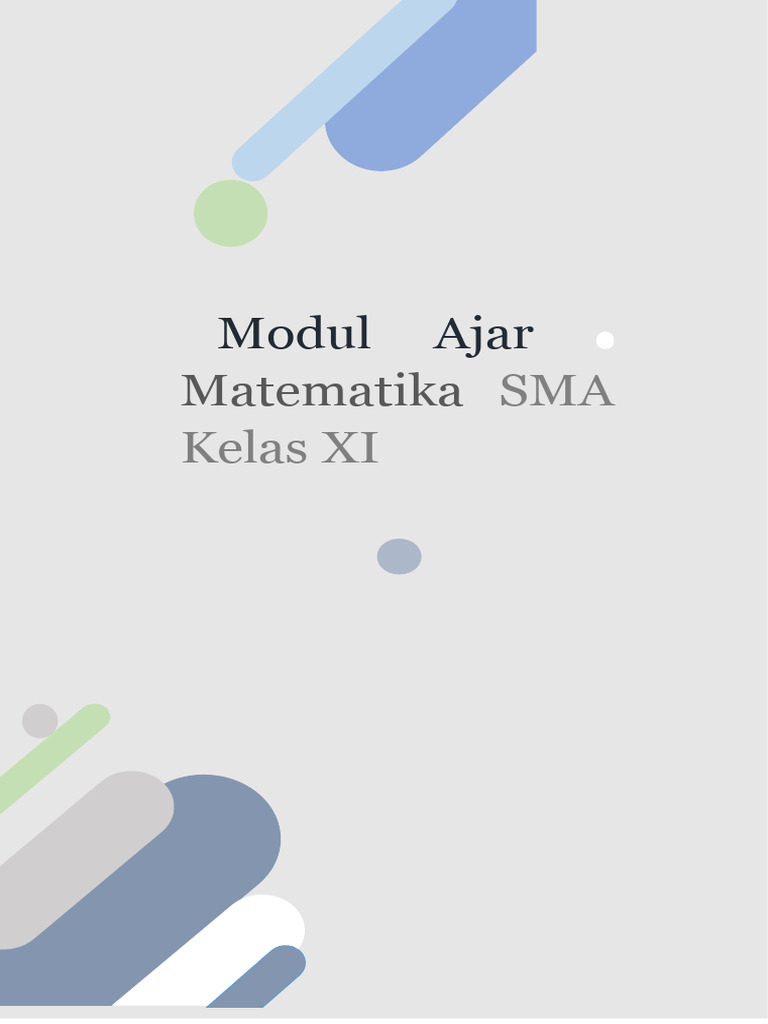 Modul Ajar Matematika Kelas XI: Matriks | PDF