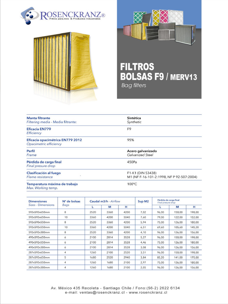 Ficha Tecnica BOLSAS 2010 | PDF