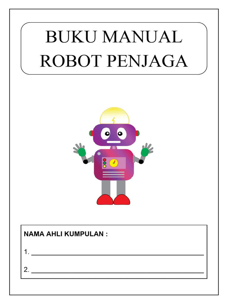 Manual Robot Penjaga Air Tanaman | PDF