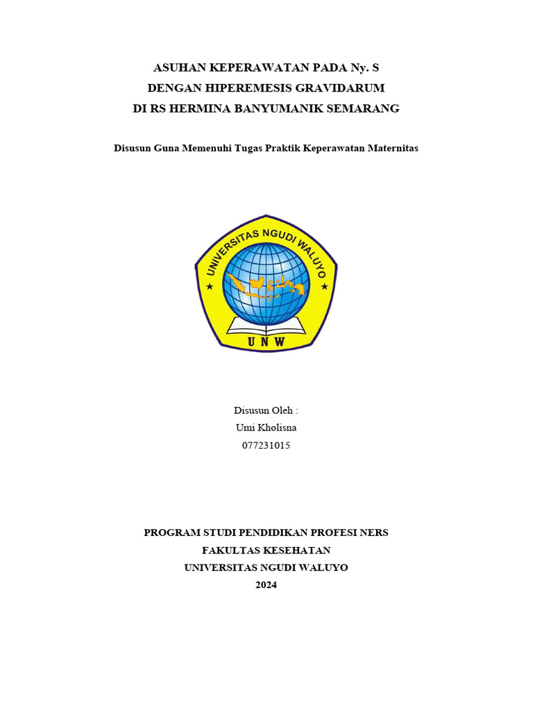 ASUHAN KEPERAWATAN PADA Ny S Dengan Heg | PDF