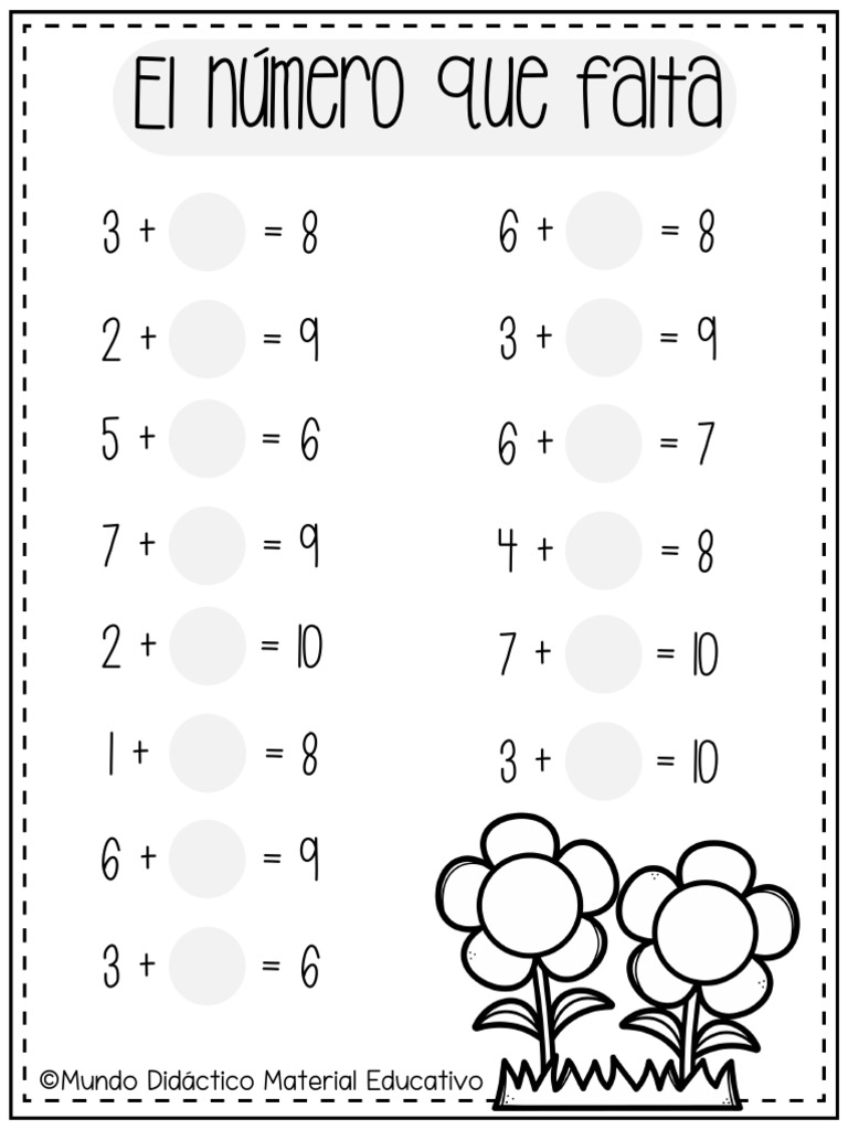 El Numero Que Falta | PDF