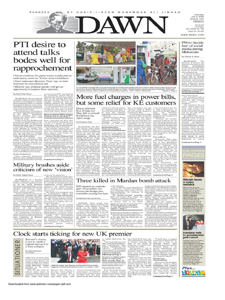 # Dawn Newspaper | PDF