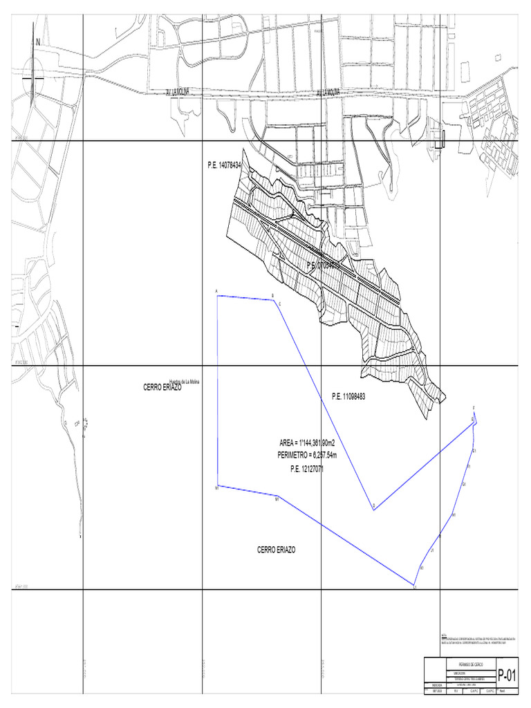 Plano Perimetrico - Tres Cumbres Layout1.PDF A4 | PDF