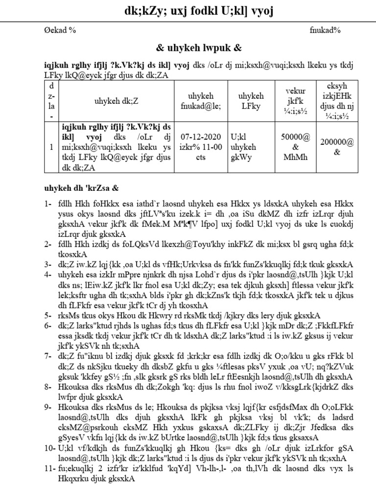 Neelami Suchna - Tehsil | PDF