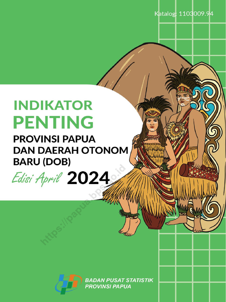 Indikator Penting Provinsi Papua Dan Daerah Otonom Baru (DOB) Edisi April 2024 | PDF