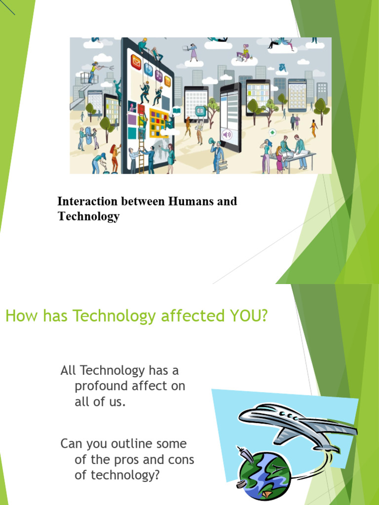 Lecture 7 - Interaction Between Humans and Technology | PDF | Internet ...