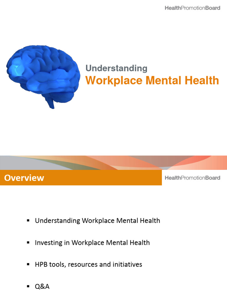 2 Workplace Mental Health Hpb Pdf Mental Health Psychological