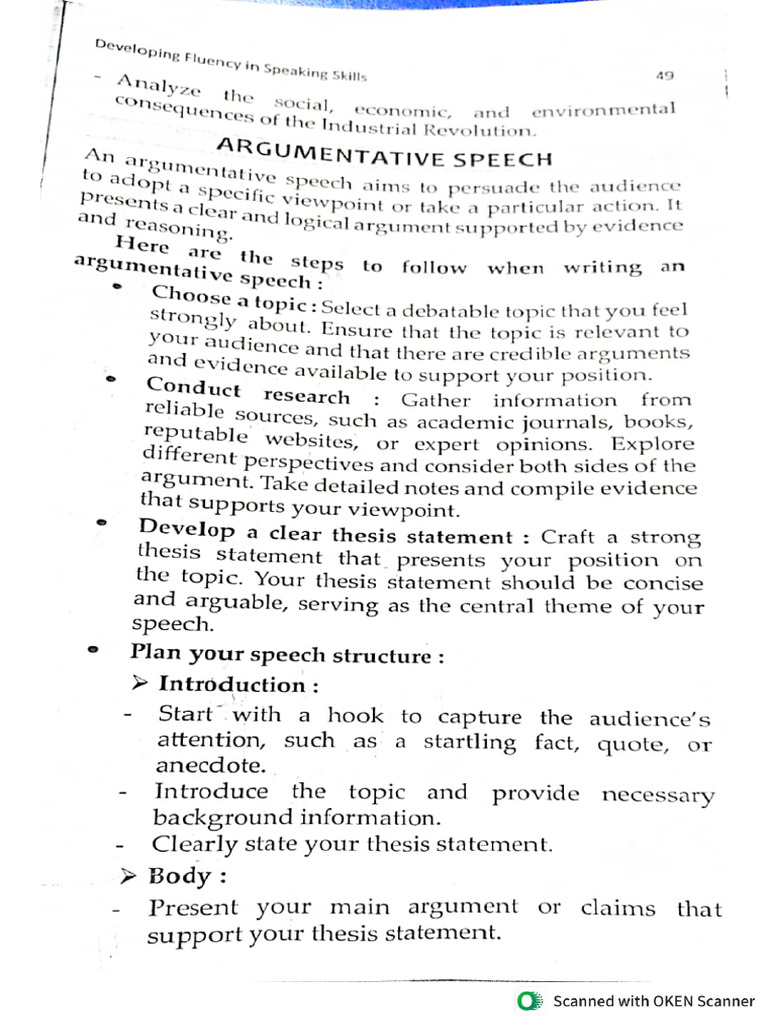 AEC 2 arguments speech | PDF