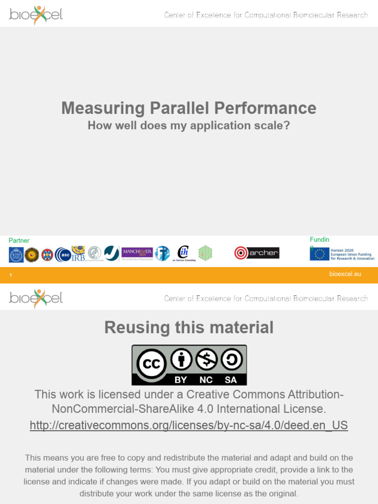 03 Performance | PDF | Parallel Computing | Computer Science