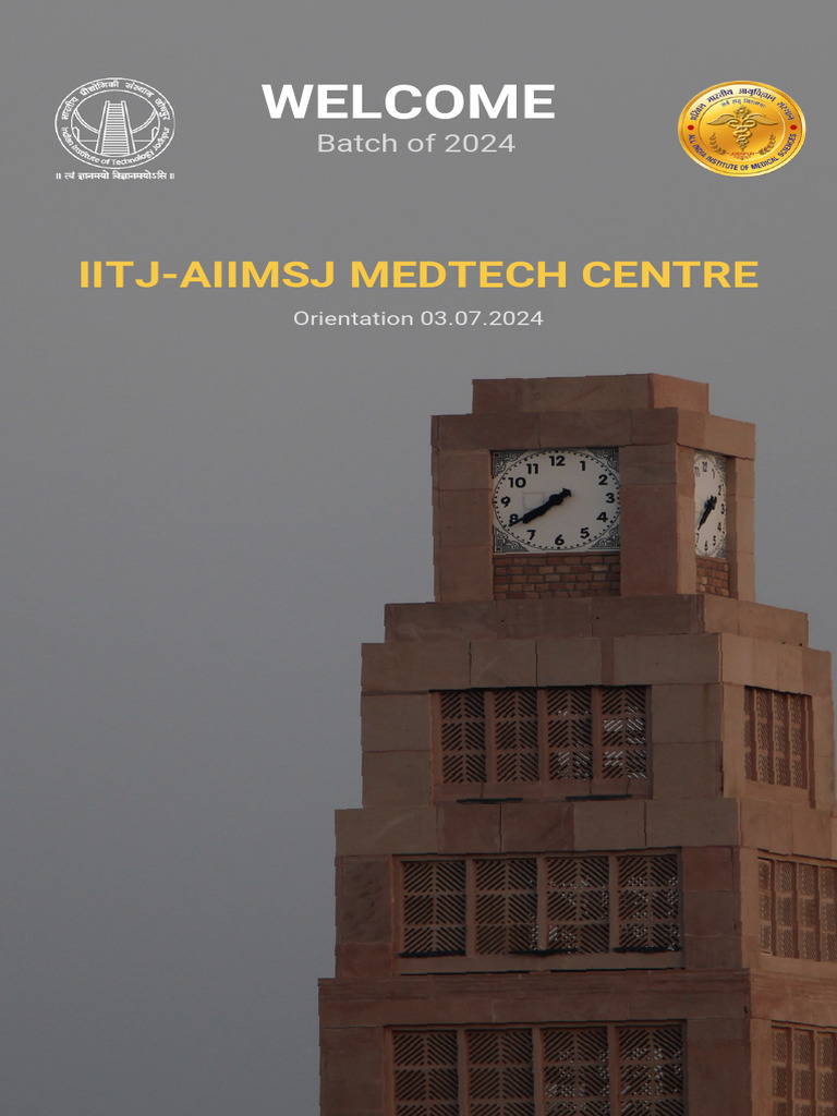 MedTech 2024 Batch Orientation | PDF
