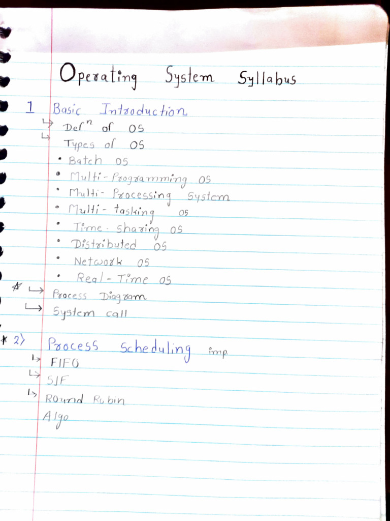 Operating System: Socess Scheduling | PDF | Software | Computer Data