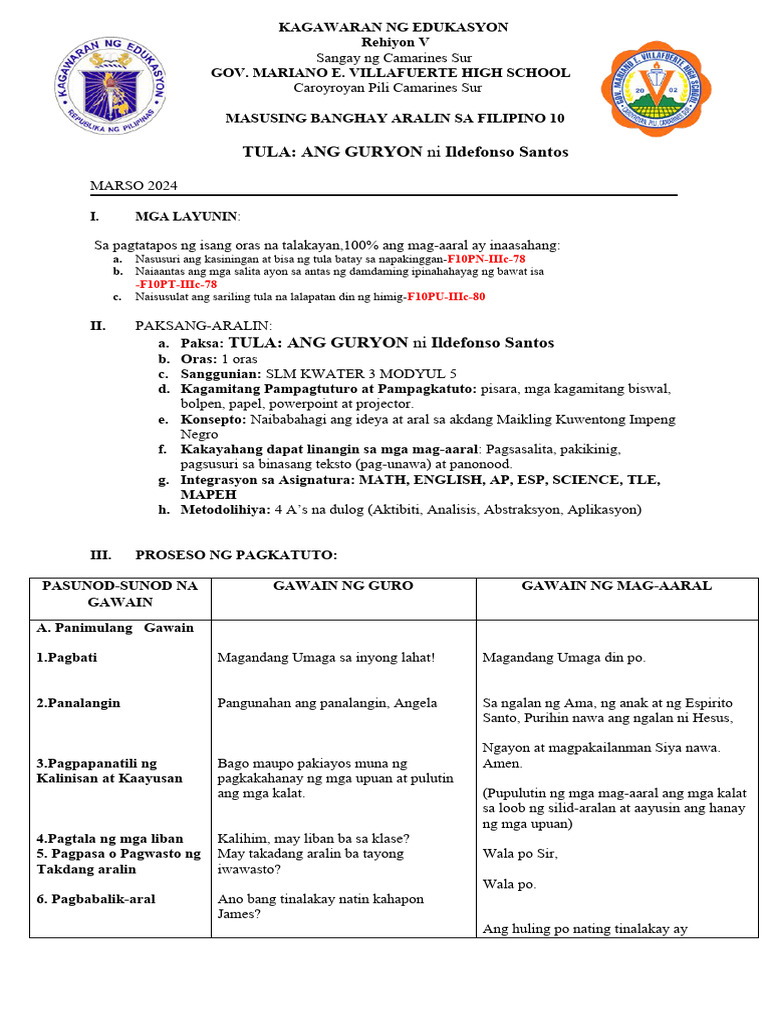 LP-TULA Ang GURYON (Recovered) | PDF